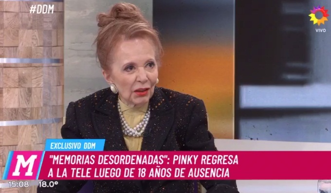 Pinky vuelve con un programa en la TV Pública - Noticias en https ...
